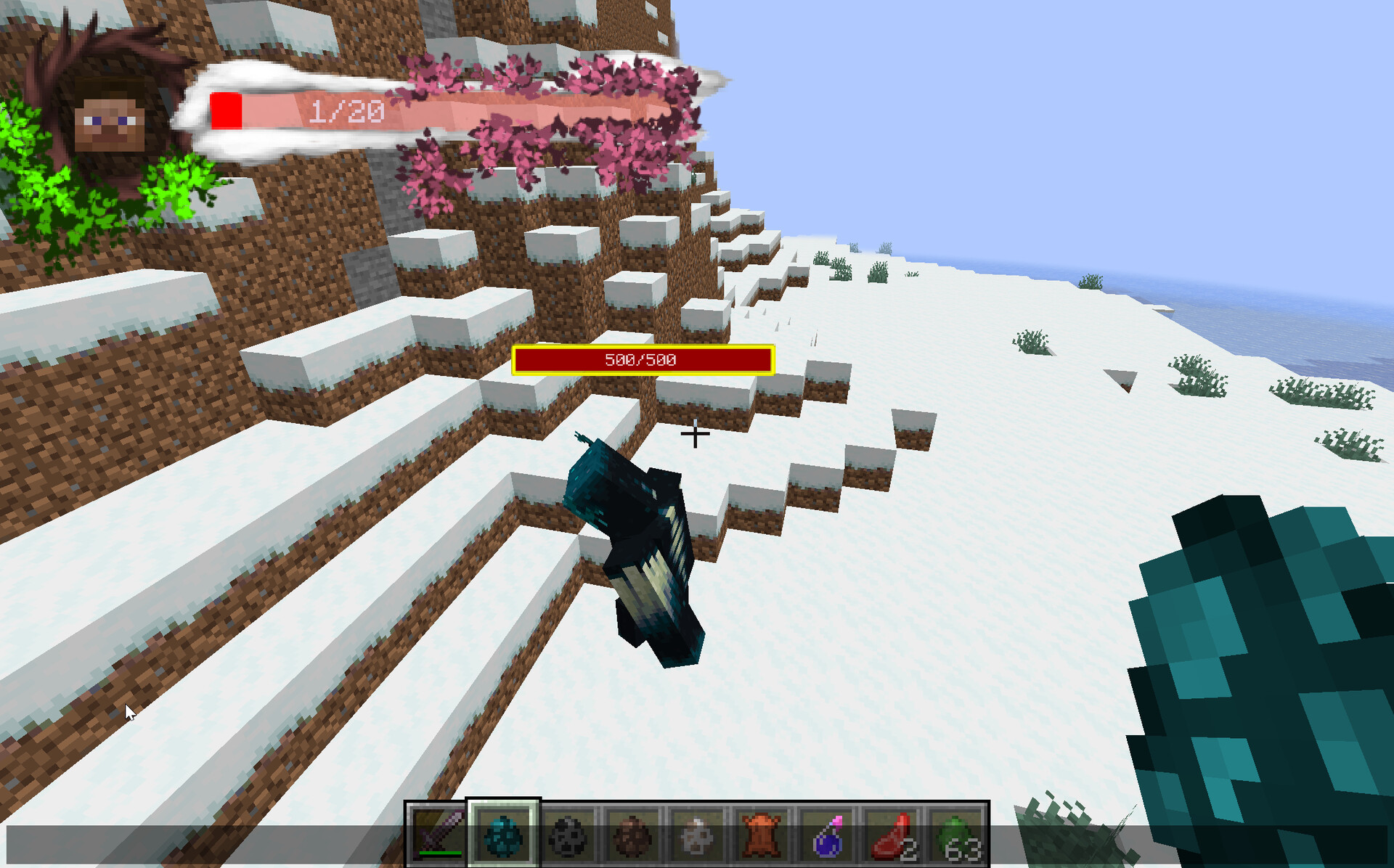 Health Bar Plus FORGE/FABRIC [1.16.5/1.18.x/1.19] Minecraft Mod