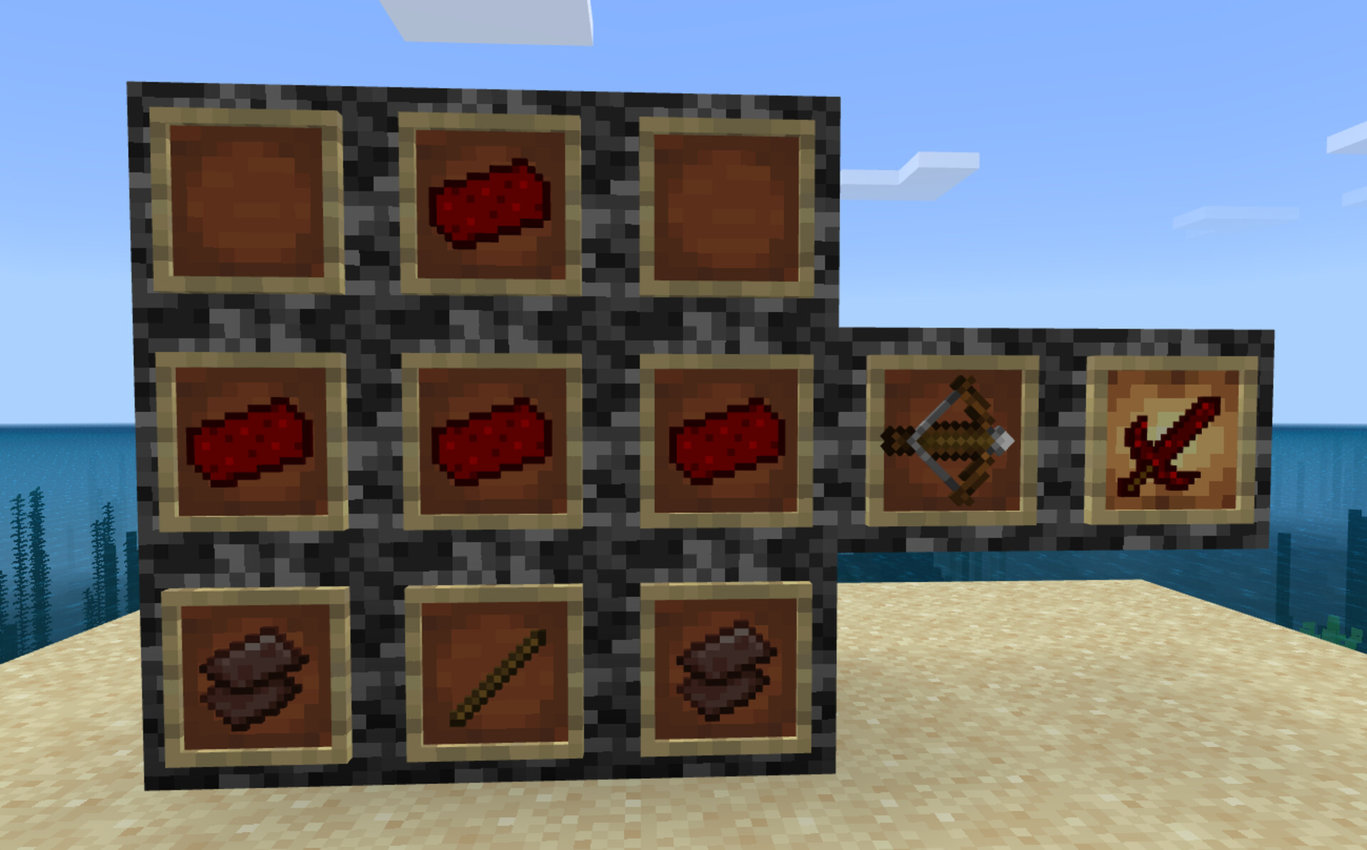 Mews More Weapon Addon For Bedrock/MCPE Minecraft Mod
