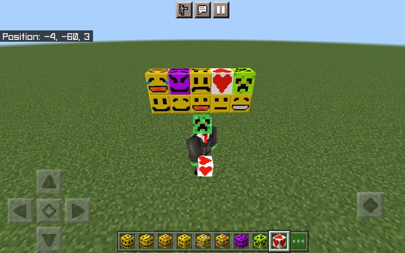 Emoji add-on by darkmazeblox.[bedrock edition]. Minecraft Mod