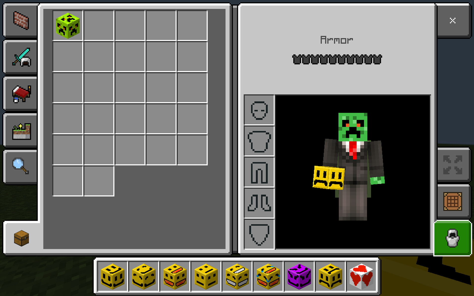 Emoji add-on by darkmazeblox.[bedrock edition]. Minecraft Mod