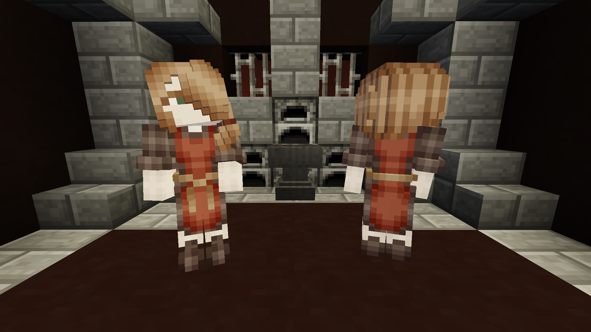 -Medieval Fantasy Themed Clothing Set 2 Female- Minecraft Mod