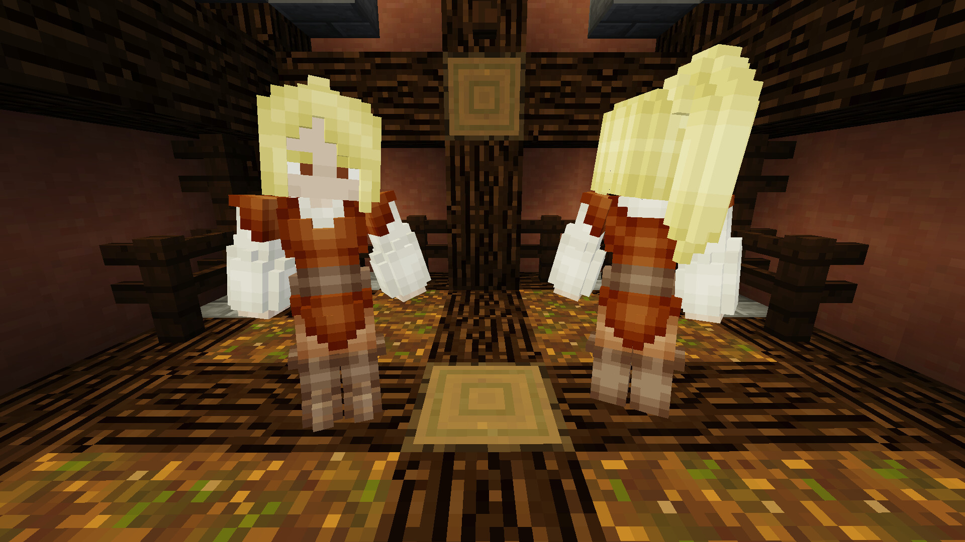 -Medieval Fantasy Themed Clothing Set 2 Female- Minecraft Mod