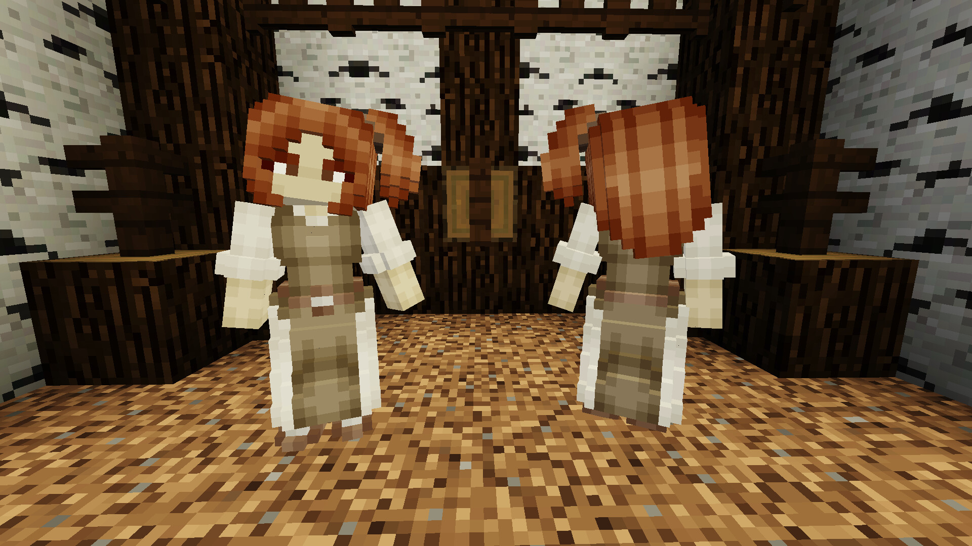 -Medieval Fantasy Themed Clothing Set 2 Female- Minecraft Mod