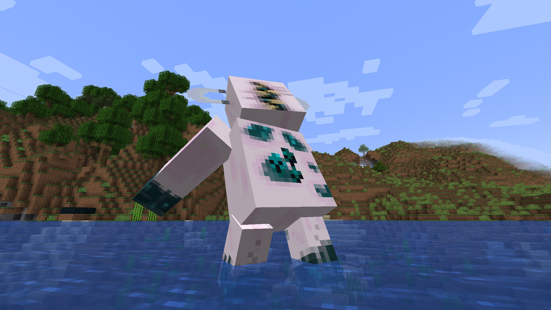 Trypophobia Warden Minecraft Mod