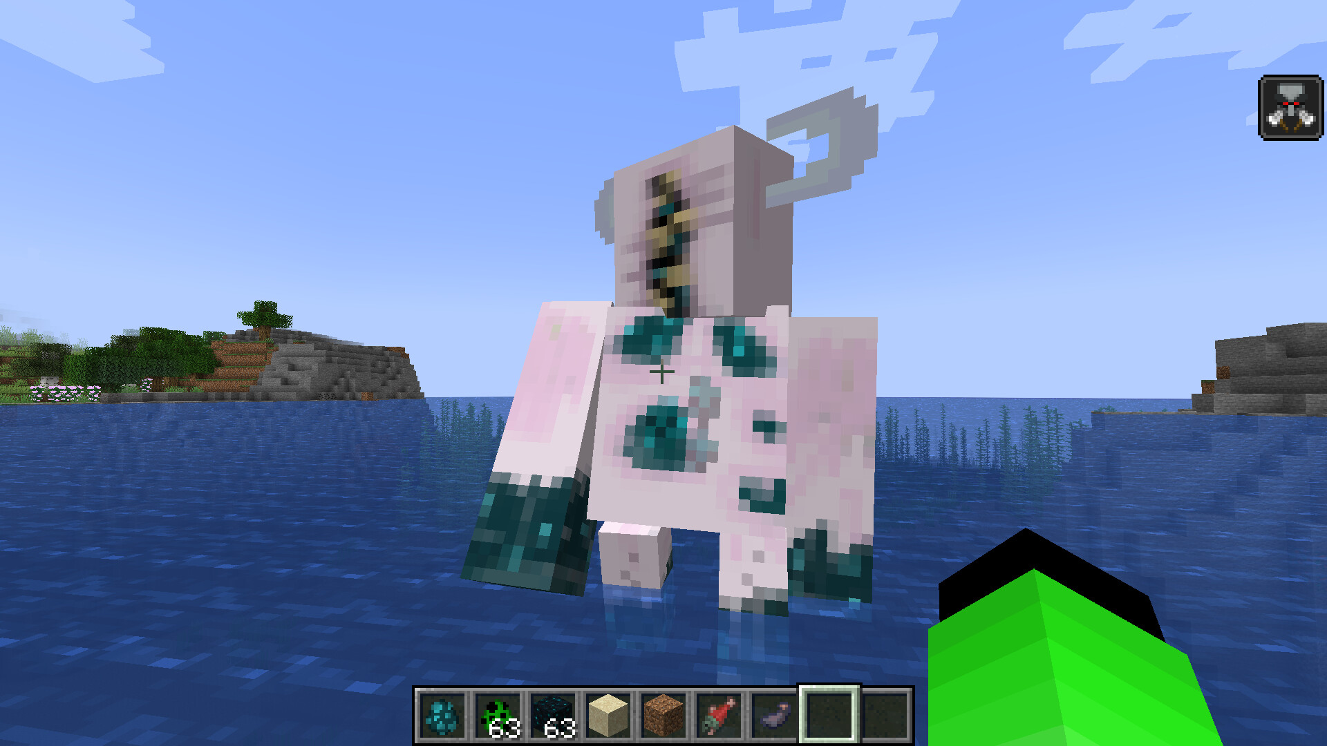 Trypophobia Warden Minecraft Mod