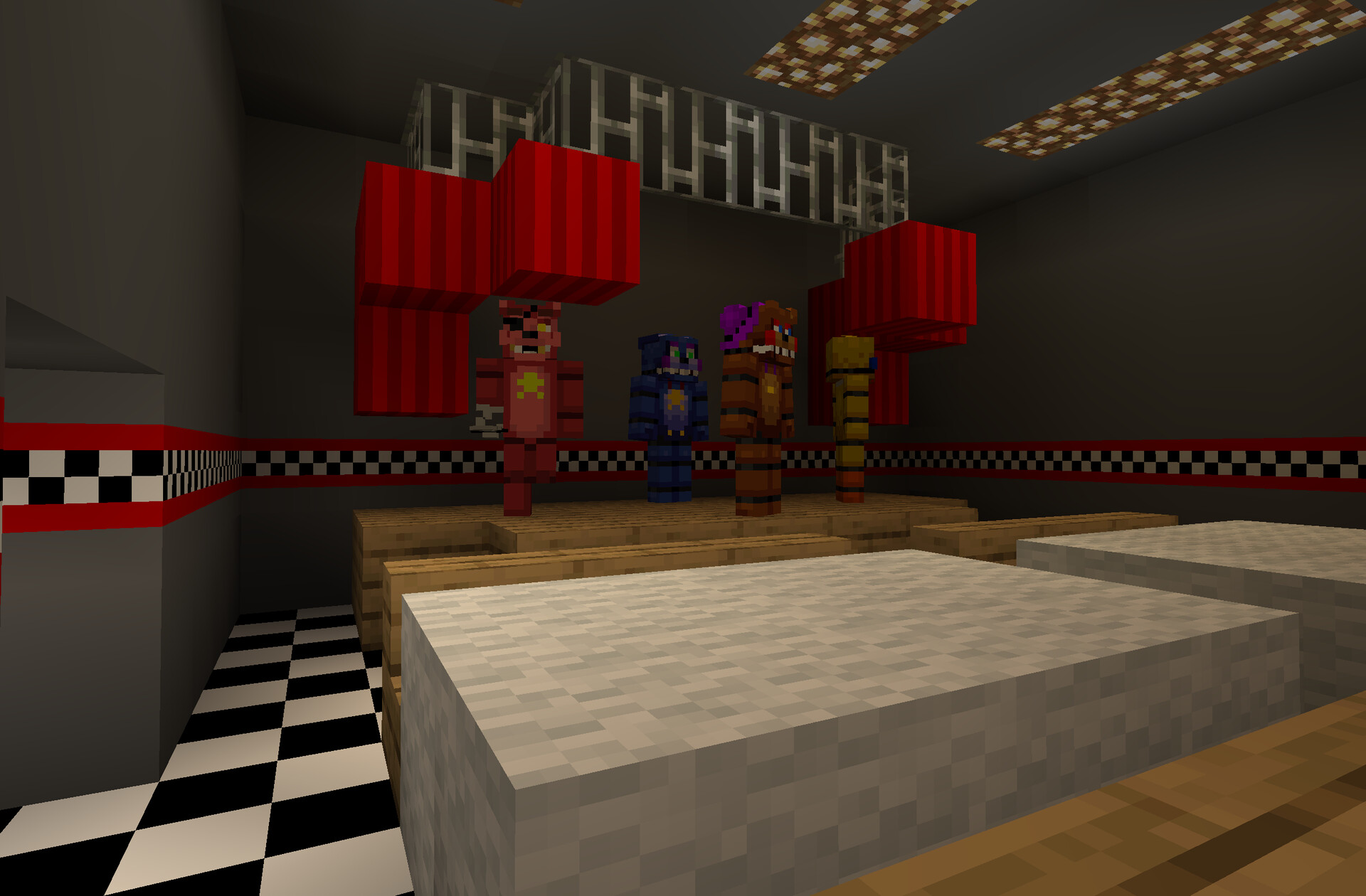 Five Nights At Minecraft Remastered Minecraft Mod