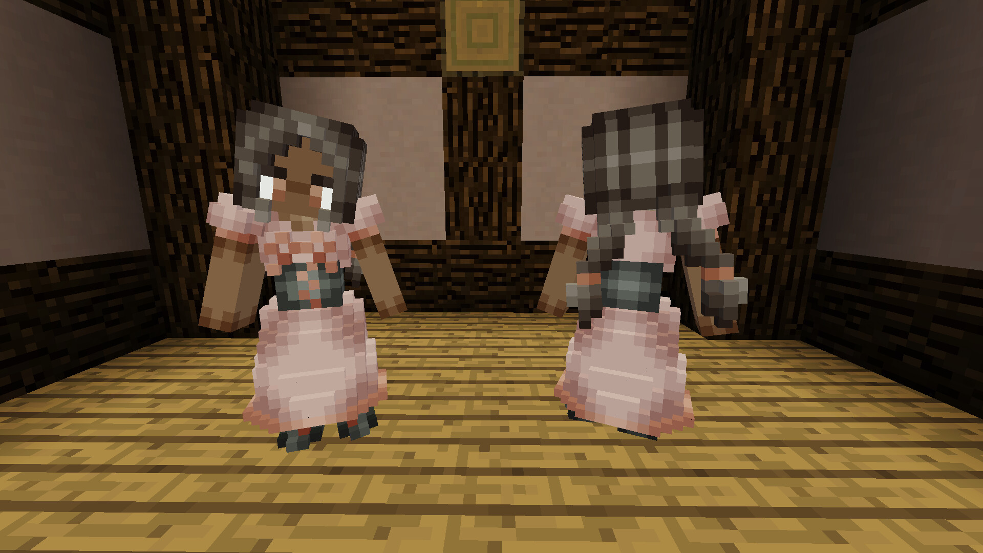 -Medieval Fantasy Themed Clothing Set 3 Female- Minecraft Mod