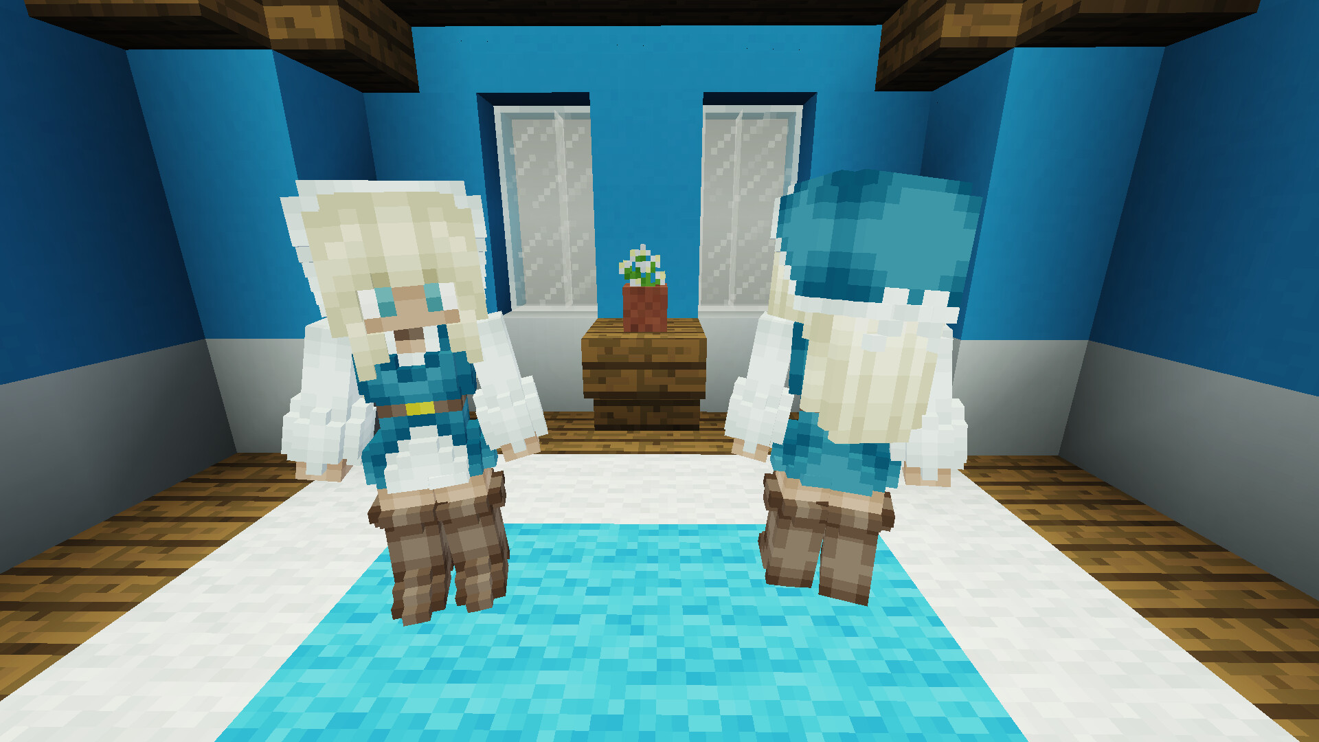 -Medieval Fantasy Themed Clothing Set 3 Female- Minecraft Mod