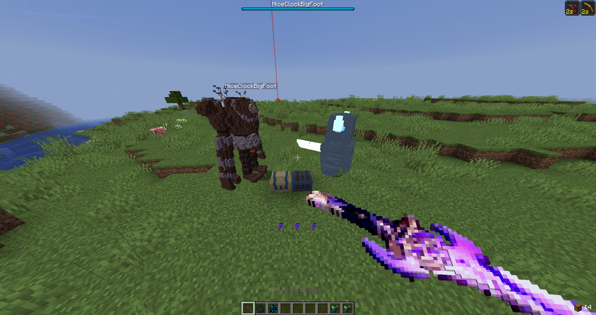 Demonic Blessing-The strongest mod for magic PVP Minecraft Mod