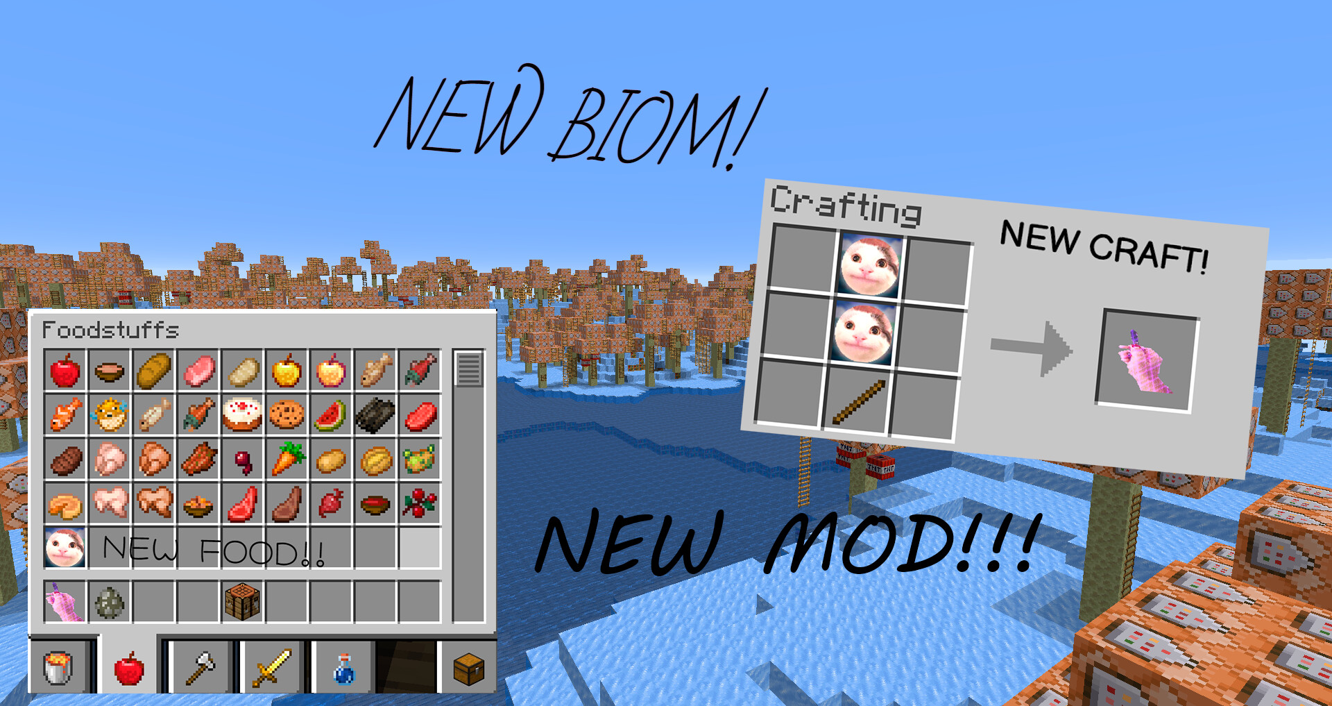 BOOM MOD! Minecraft Mod
