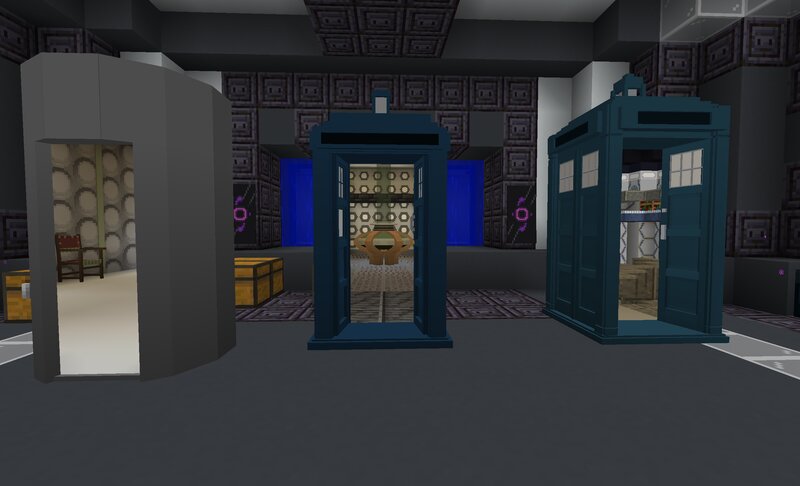 BlueBox - Tardis Adventure [Fabric 1.19] [Doctor Who] Minecraft Mod