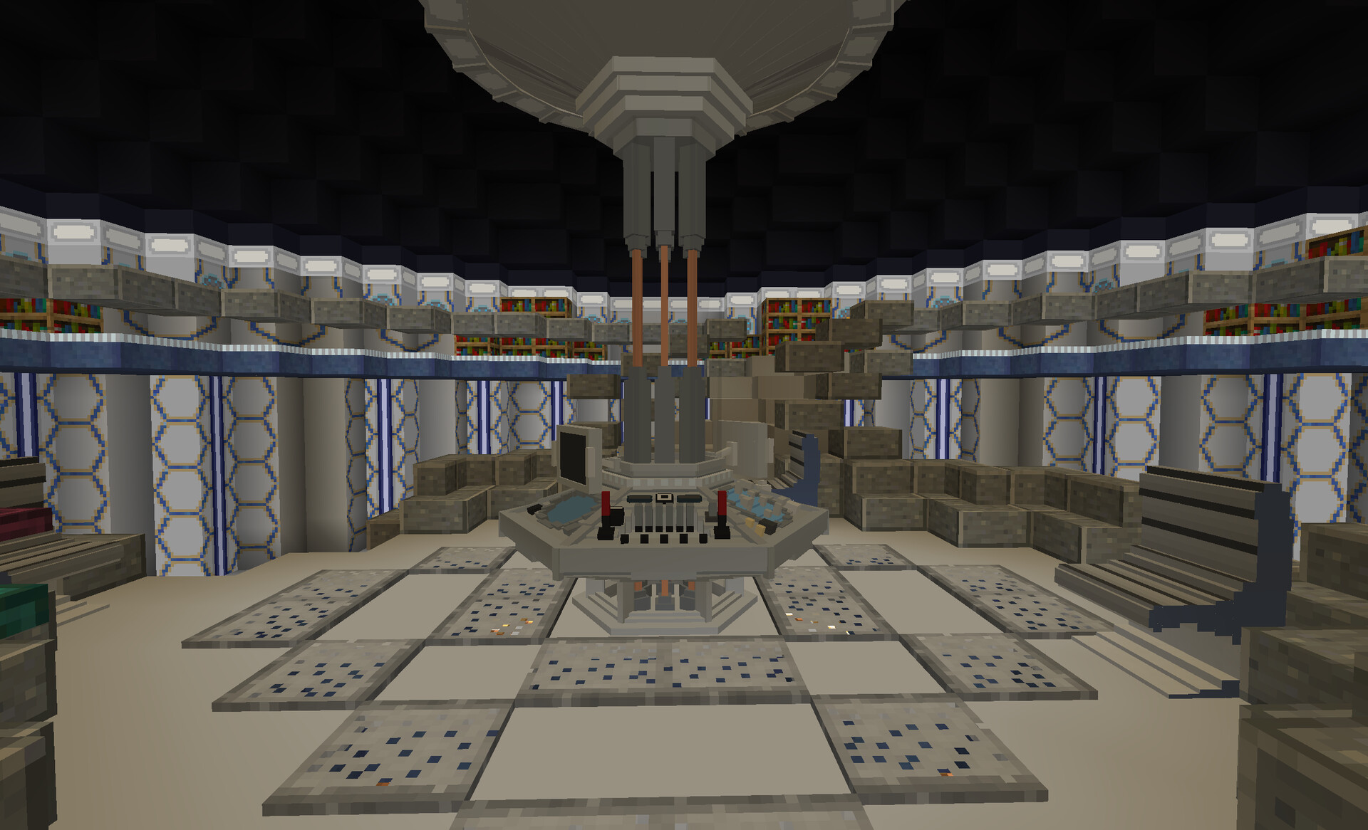 BlueBox - Tardis Adventure [Fabric 1.19] [Doctor Who] Minecraft Mod