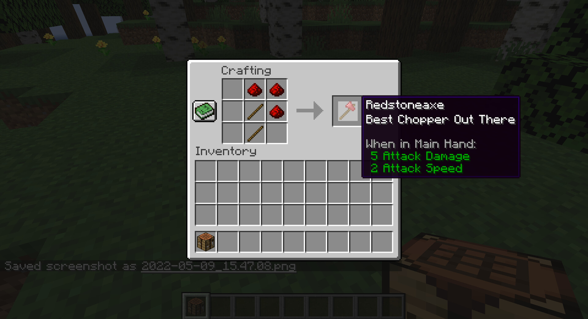 Redstone Super Tools!!! Minecraft Mod