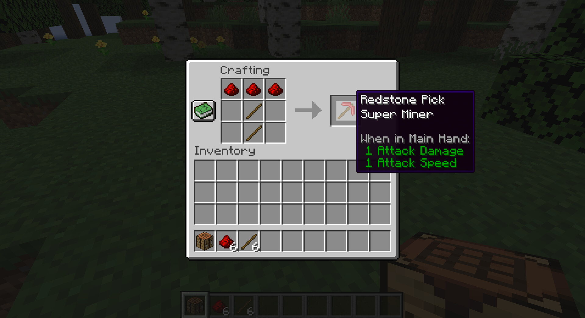 Redstone Super Tools!!! Minecraft Mod