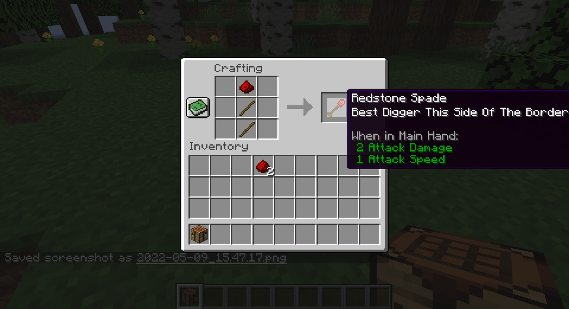 Redstone Super Tools!!! Minecraft Mod