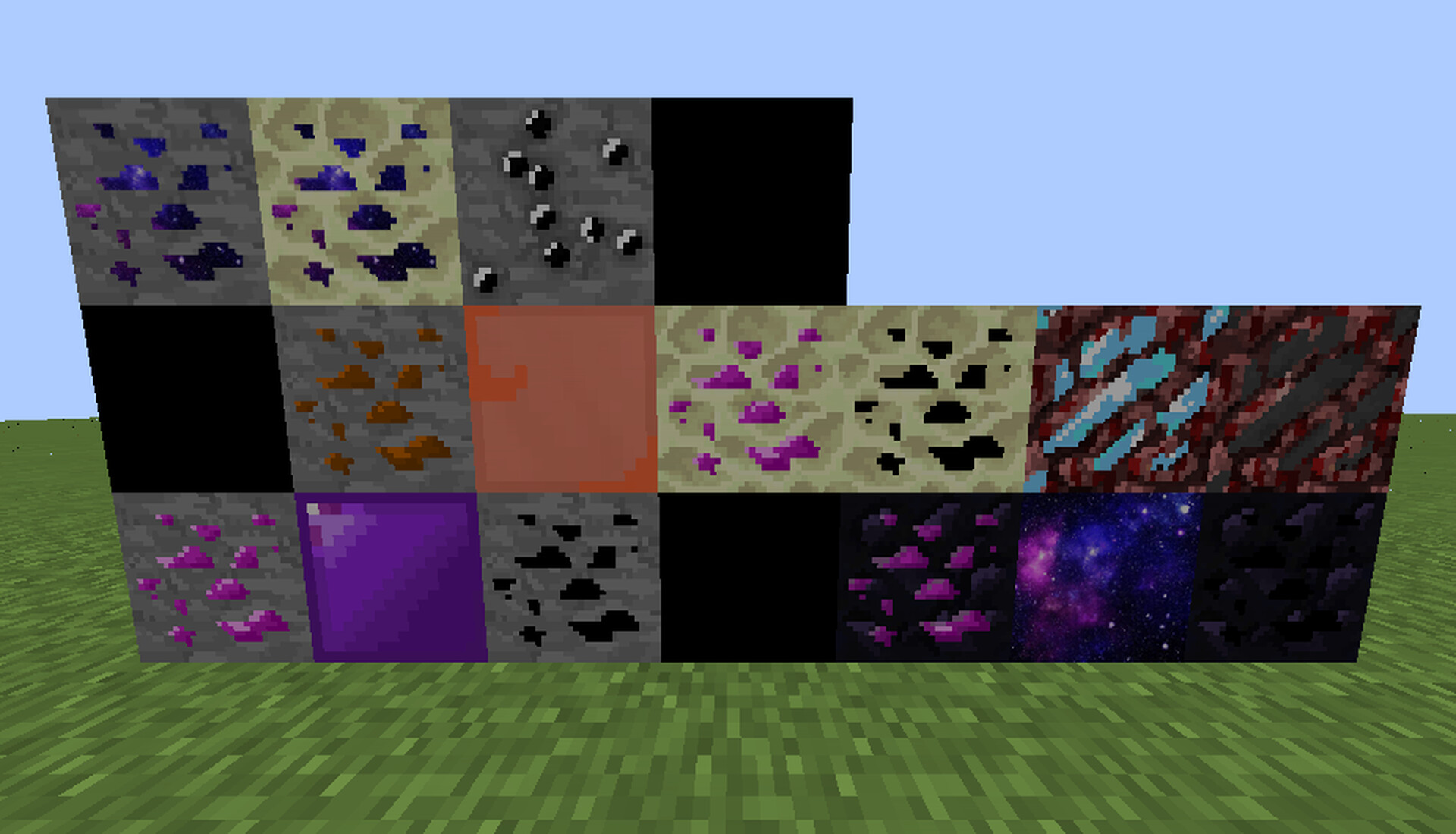 The Titans god Galaxy Sword Minecraft Mod