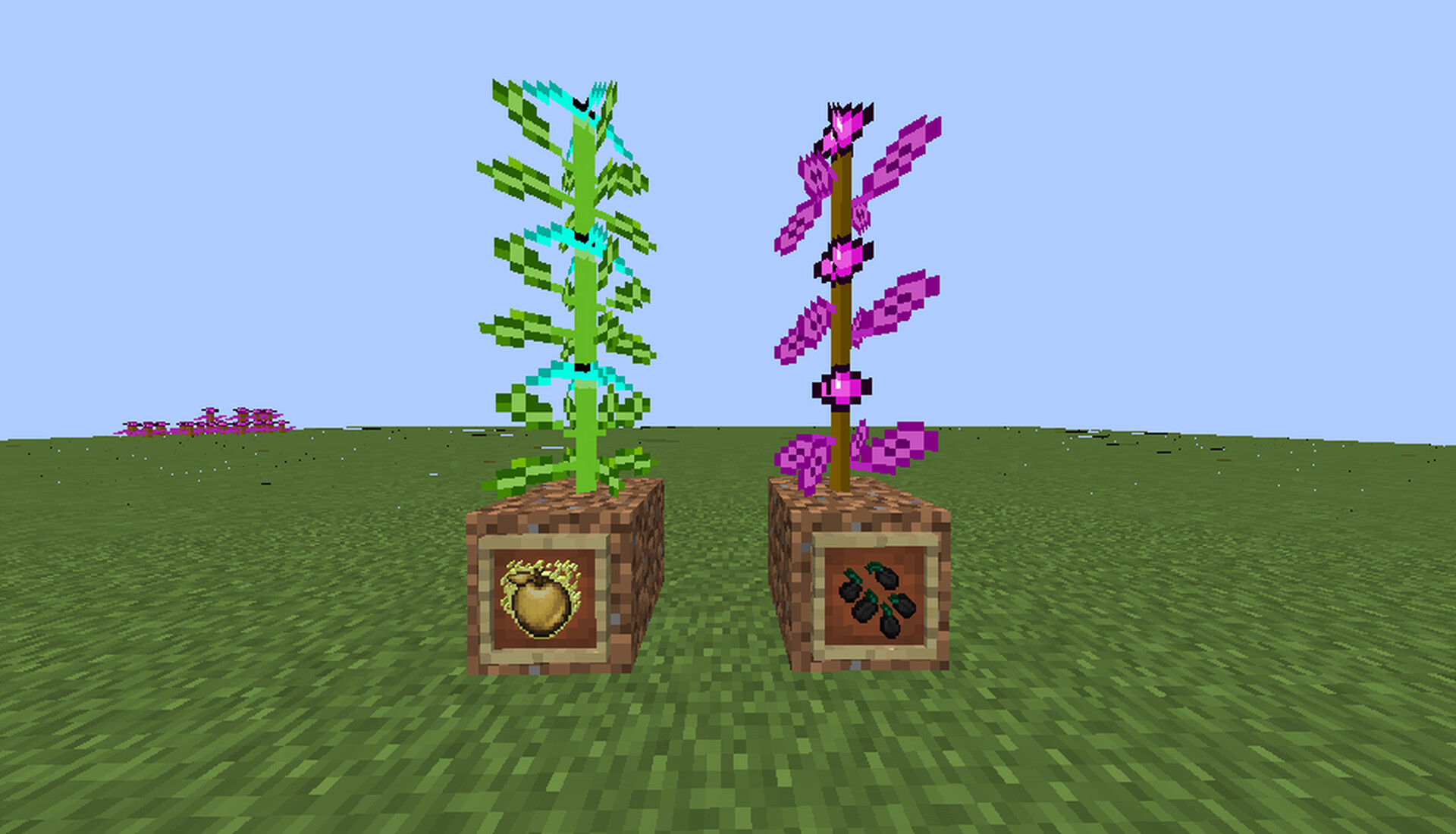 The Titans god Galaxy Sword Minecraft Mod