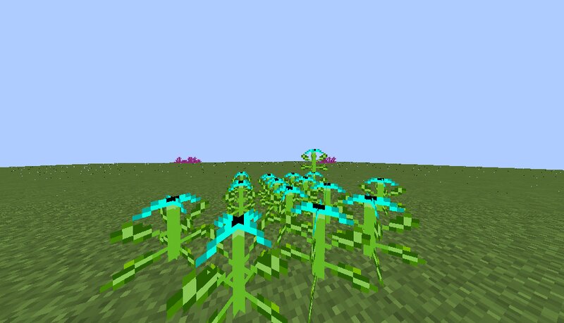 The Titans god Galaxy Sword Minecraft Mod