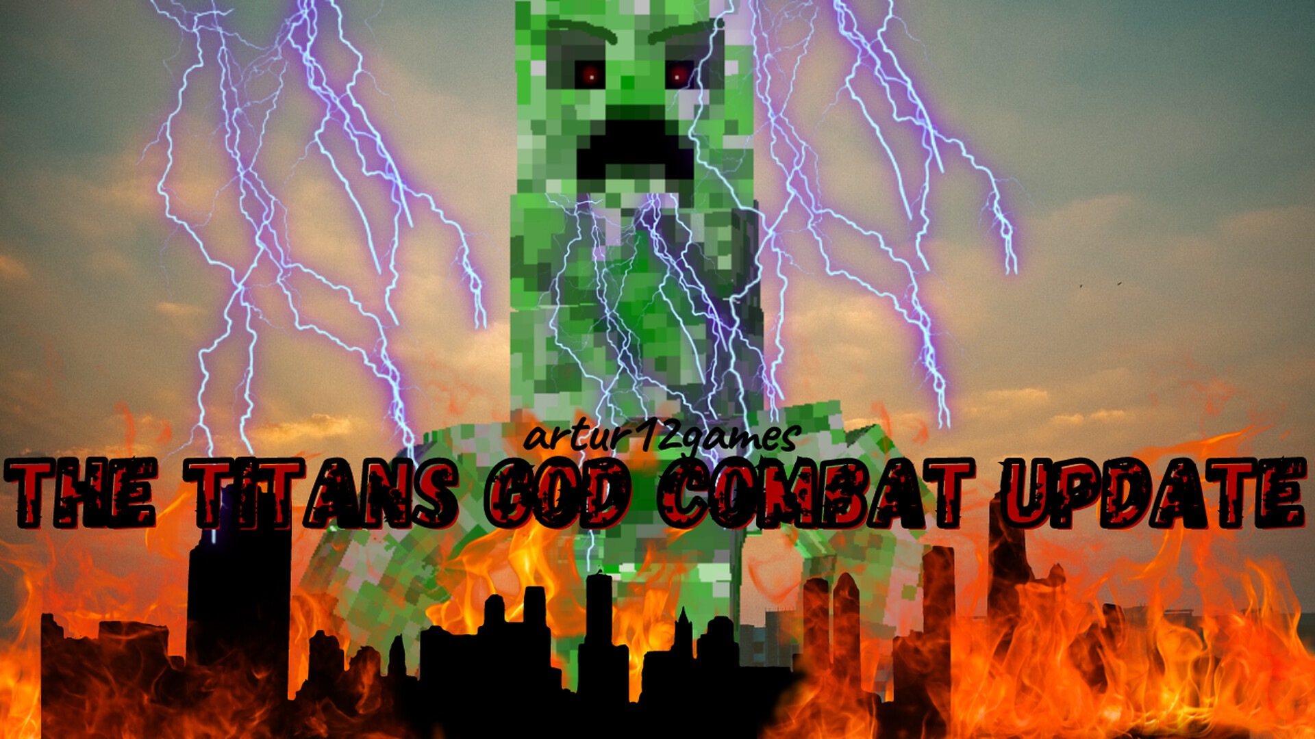 The Titans god Galaxy Sword Minecraft Mod