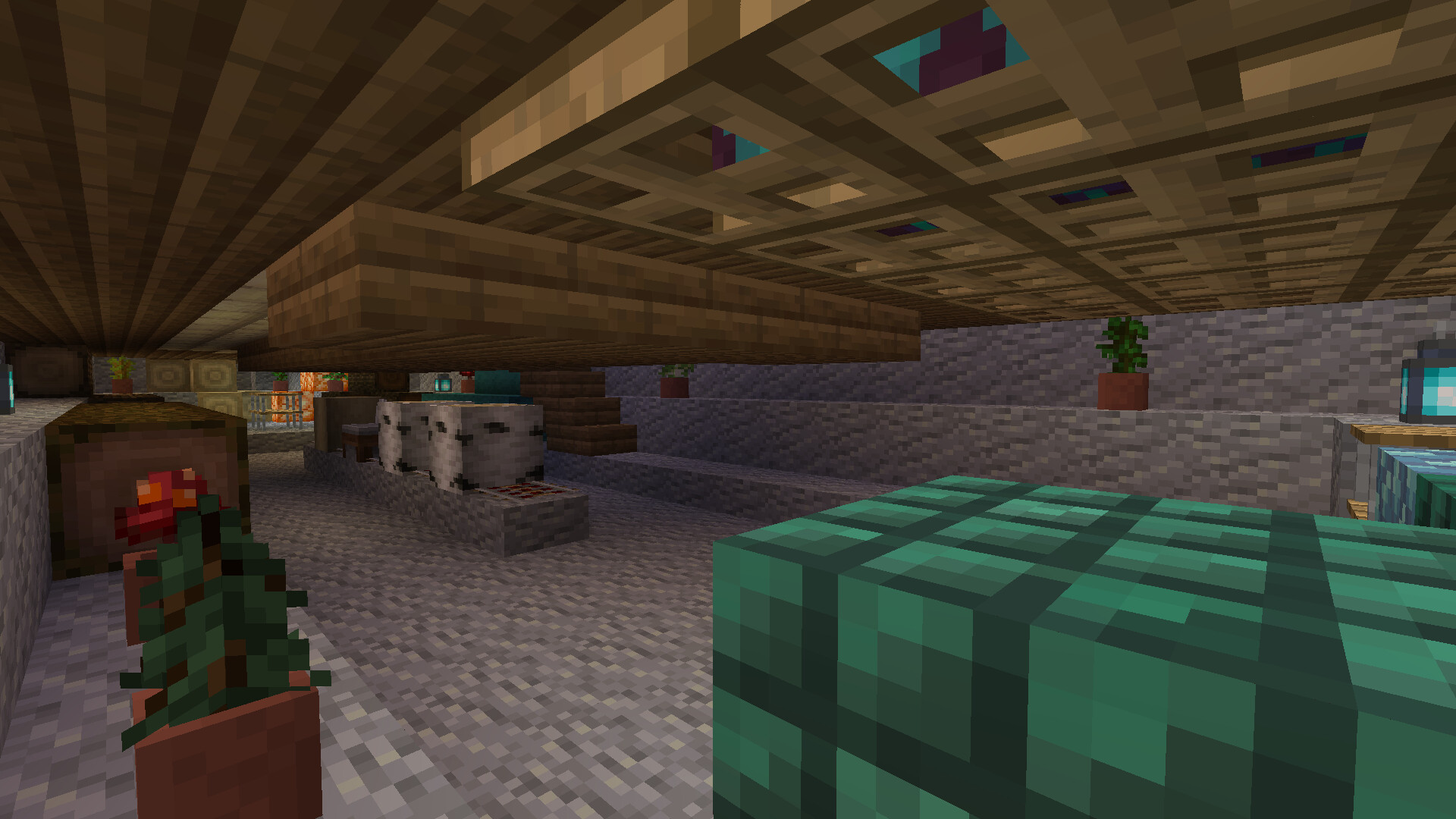 Forester Paddleboat & Barge for Minecolonies. Minecraft Mod