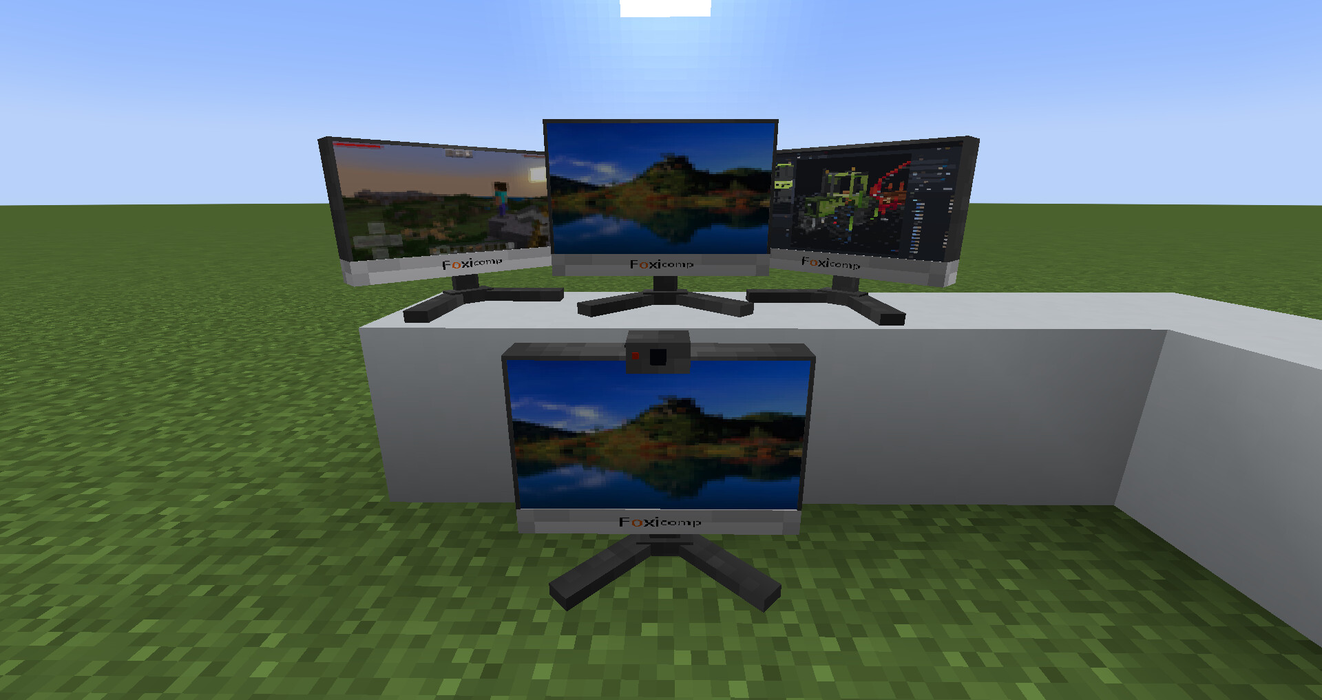 CrunchyFox Computer Mod Minecraft Mod