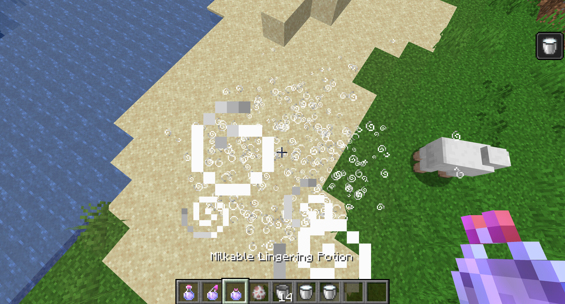 Milkable Minecraft Mod