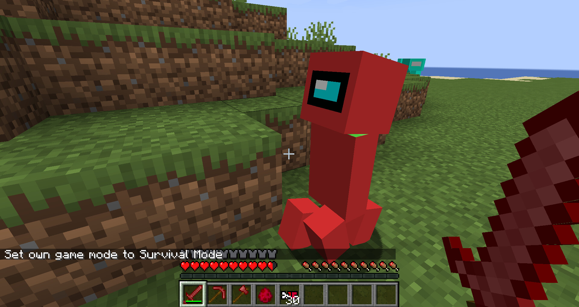 [Forge 1.17]The Among us mod Minecraft Mod