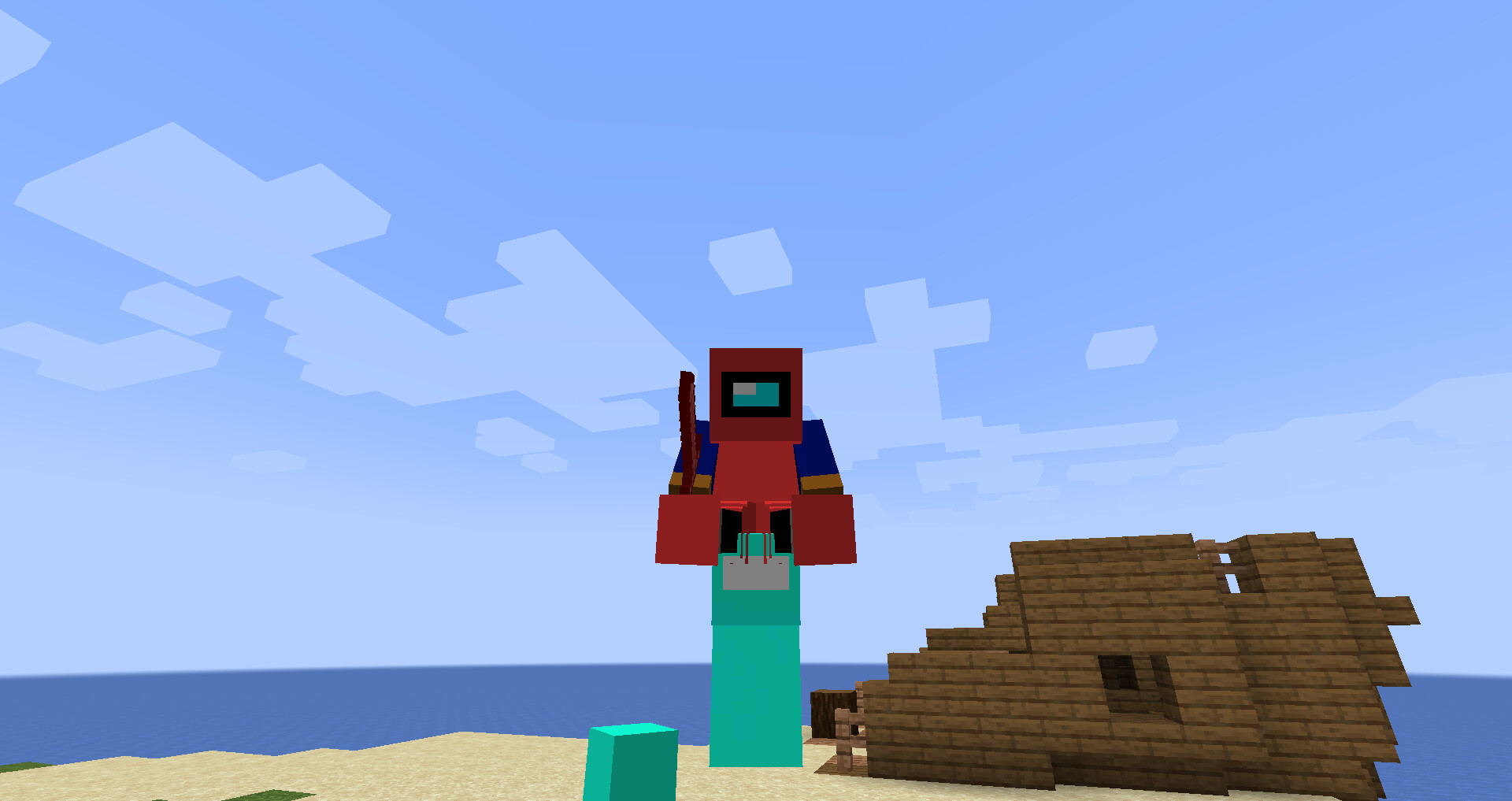 [Forge 1.17]The Among us mod Minecraft Mod