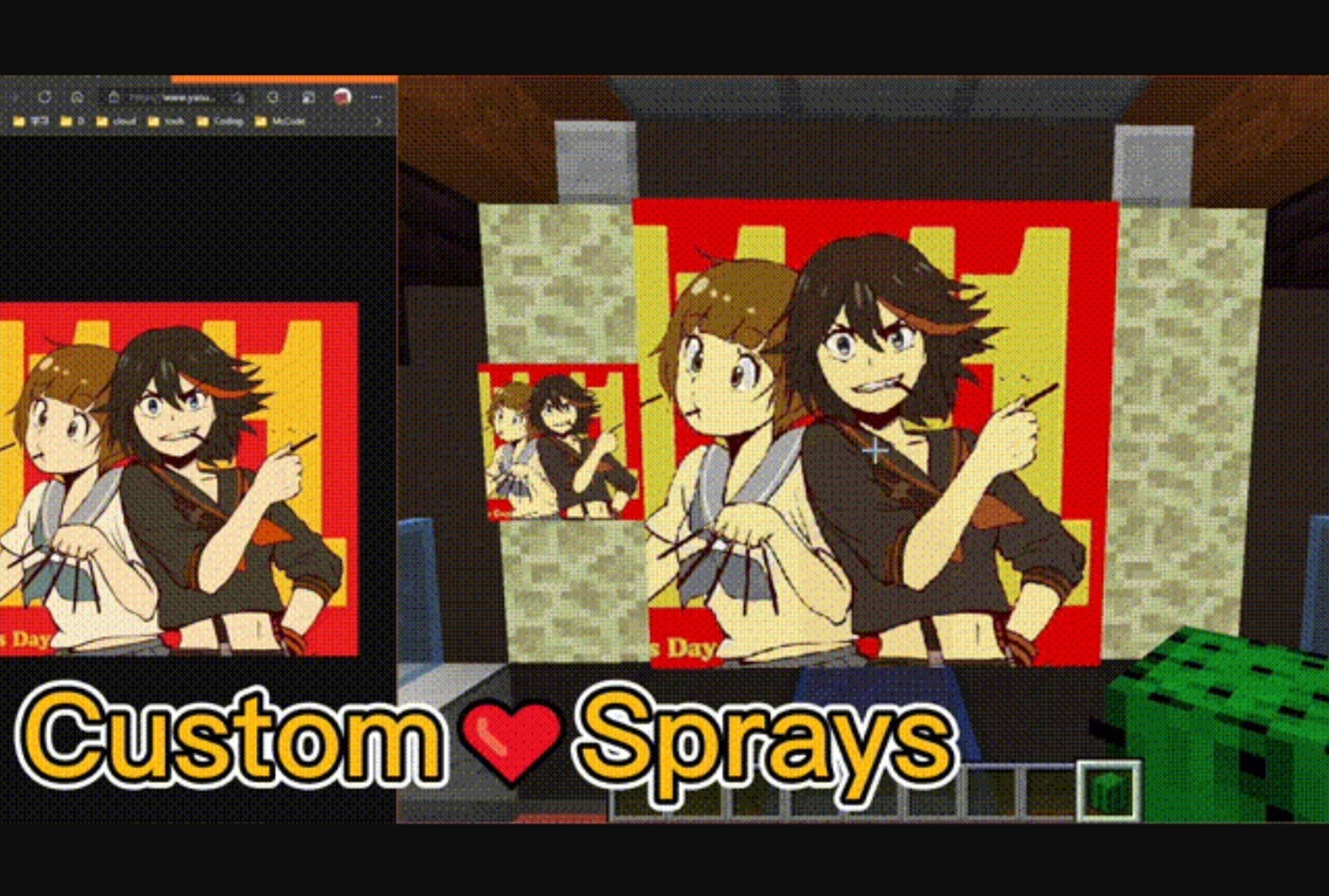 CustomSprays | Spray your image like in source games! (bukkit 1.8-1.19 ...