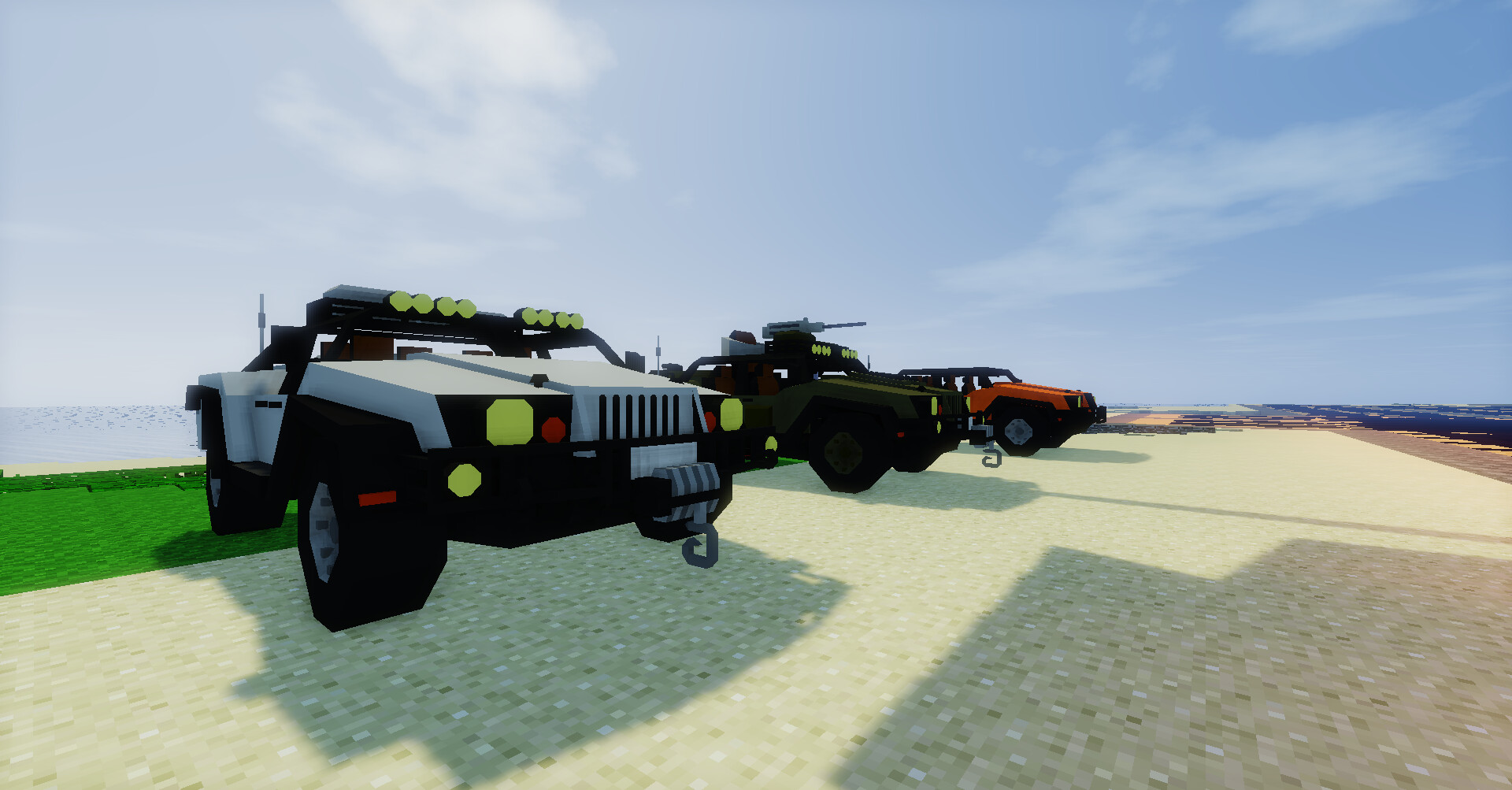 [Flan's] Taskforce51 Car Pack 2 (1.7.10) Minecraft Mod