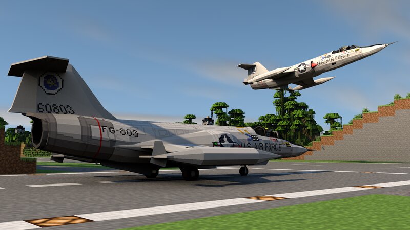 [Flan's] USAF Cold War Pack 4 (1.7.10) Minecraft Mod