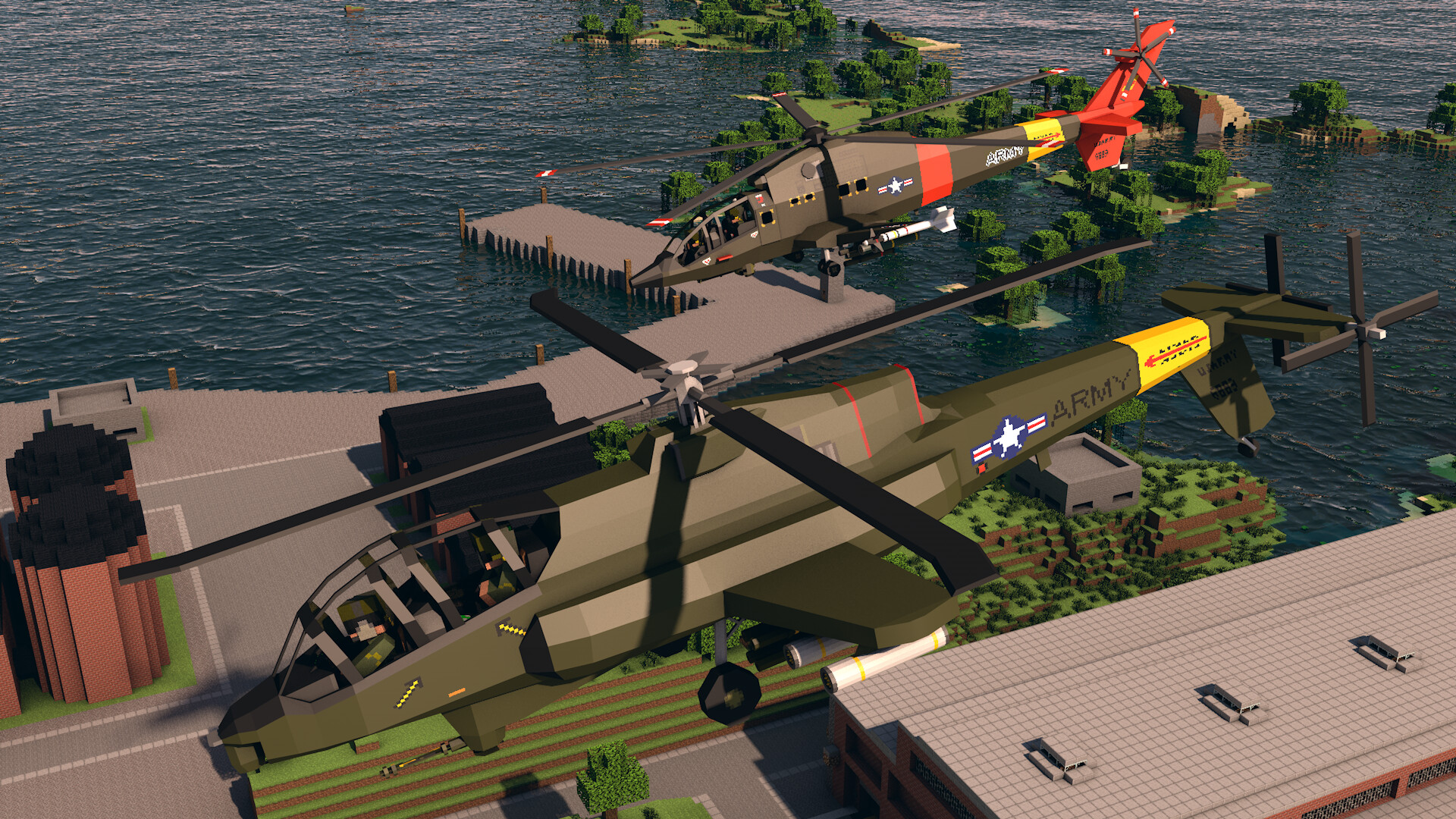 [Flan's] USA Cold War Pack (1.7.10) Minecraft Mod