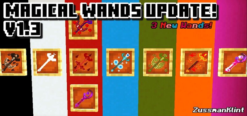 Magical Wands Addon v1.3 (Update!) Minecraft Mod