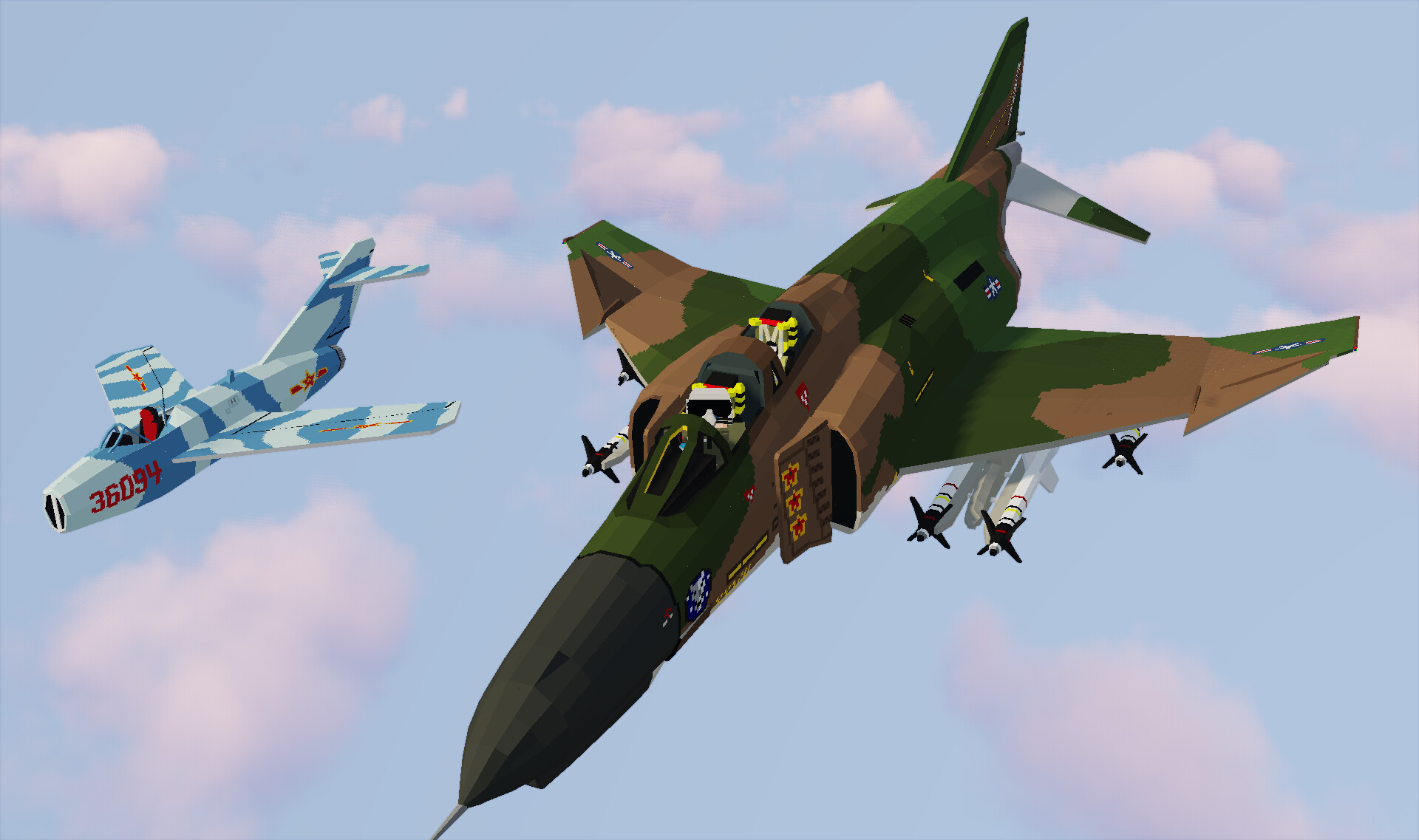 [Flan's] USAF Vietnam War Pack 1 (1.7.10) Minecraft Mod