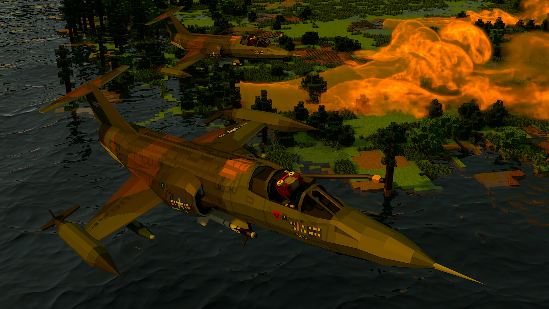 [Flan's] USAF Vietnam War Pack 1 (1.7.10) Minecraft Mod