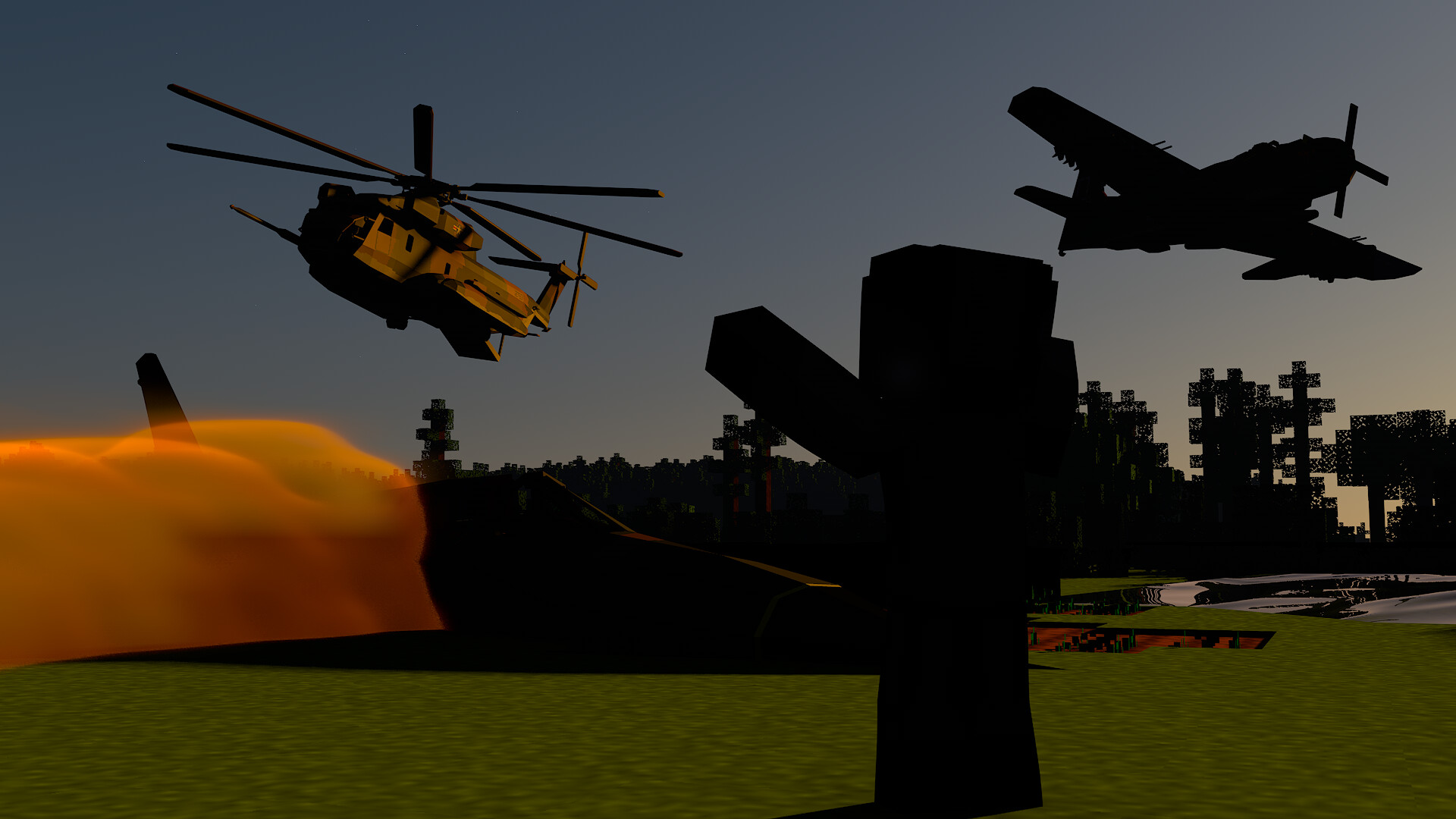 [Flan's] USAF Vietnam War Pack 1 (1.7.10) Minecraft Mod