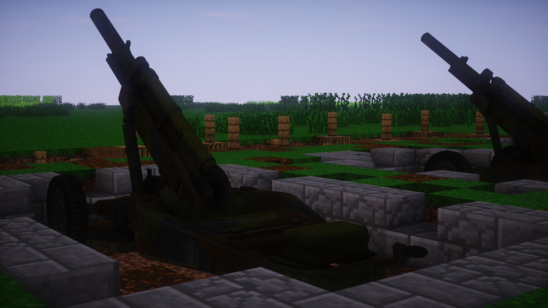 M102 Howitzer | MCHeli Content Minecraft Mod