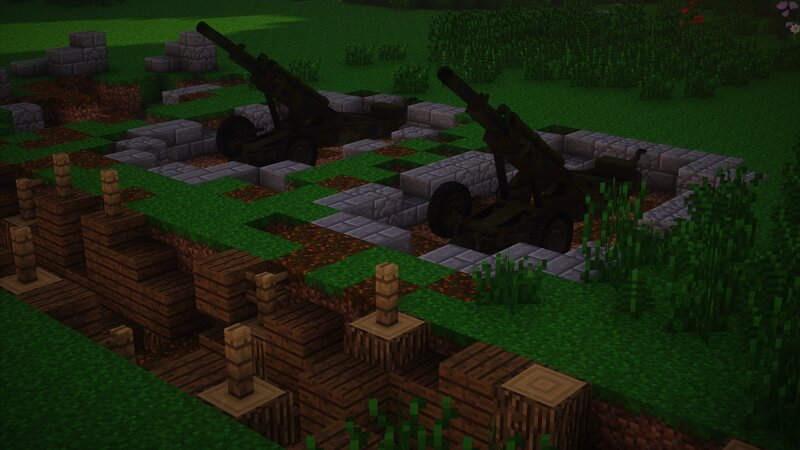 M102 Howitzer | MCHeli Content Minecraft Mod
