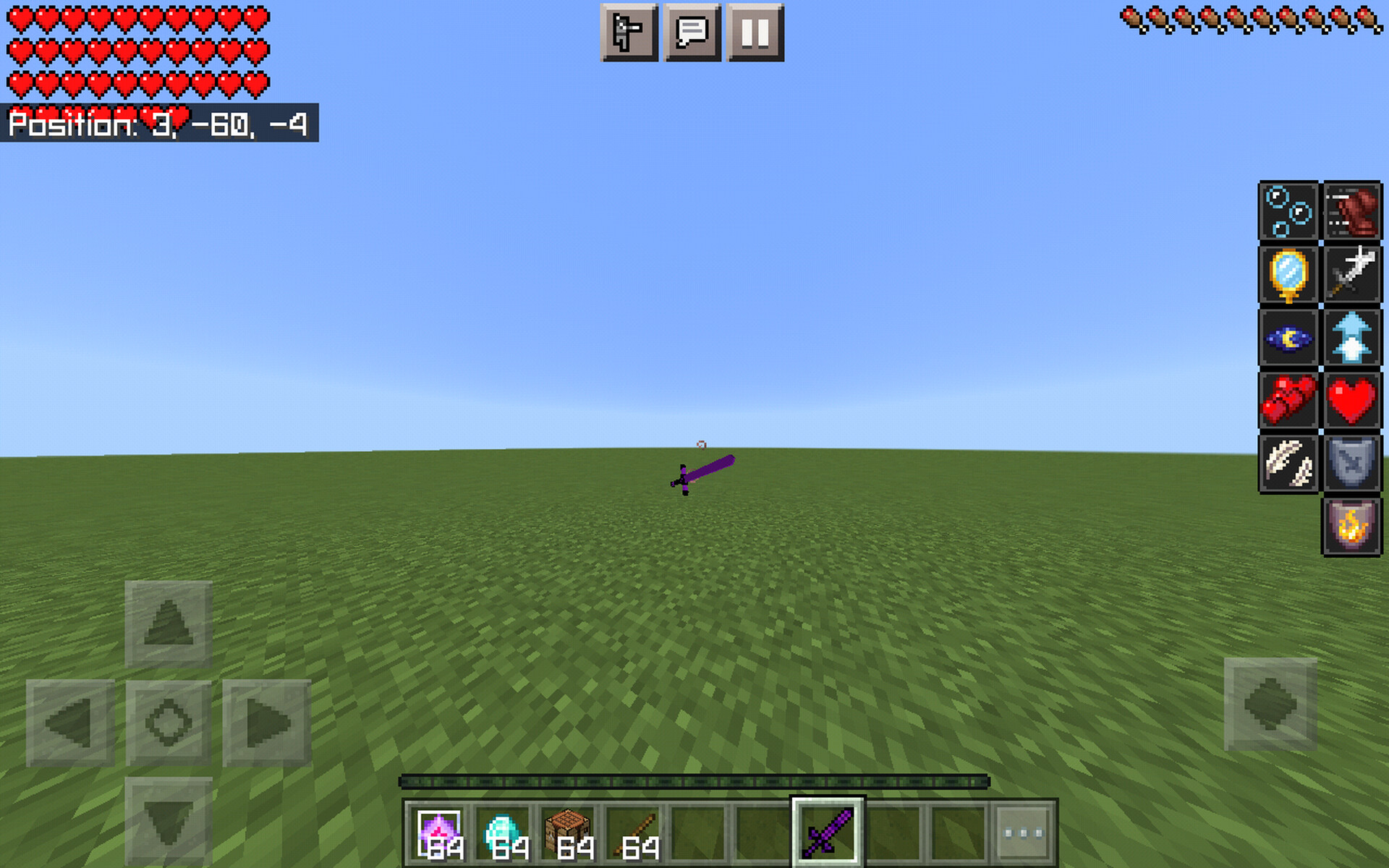 Dark Sword add-on v2.0 by darkmazeblox [ bedrock edition ]. Minecraft Mod