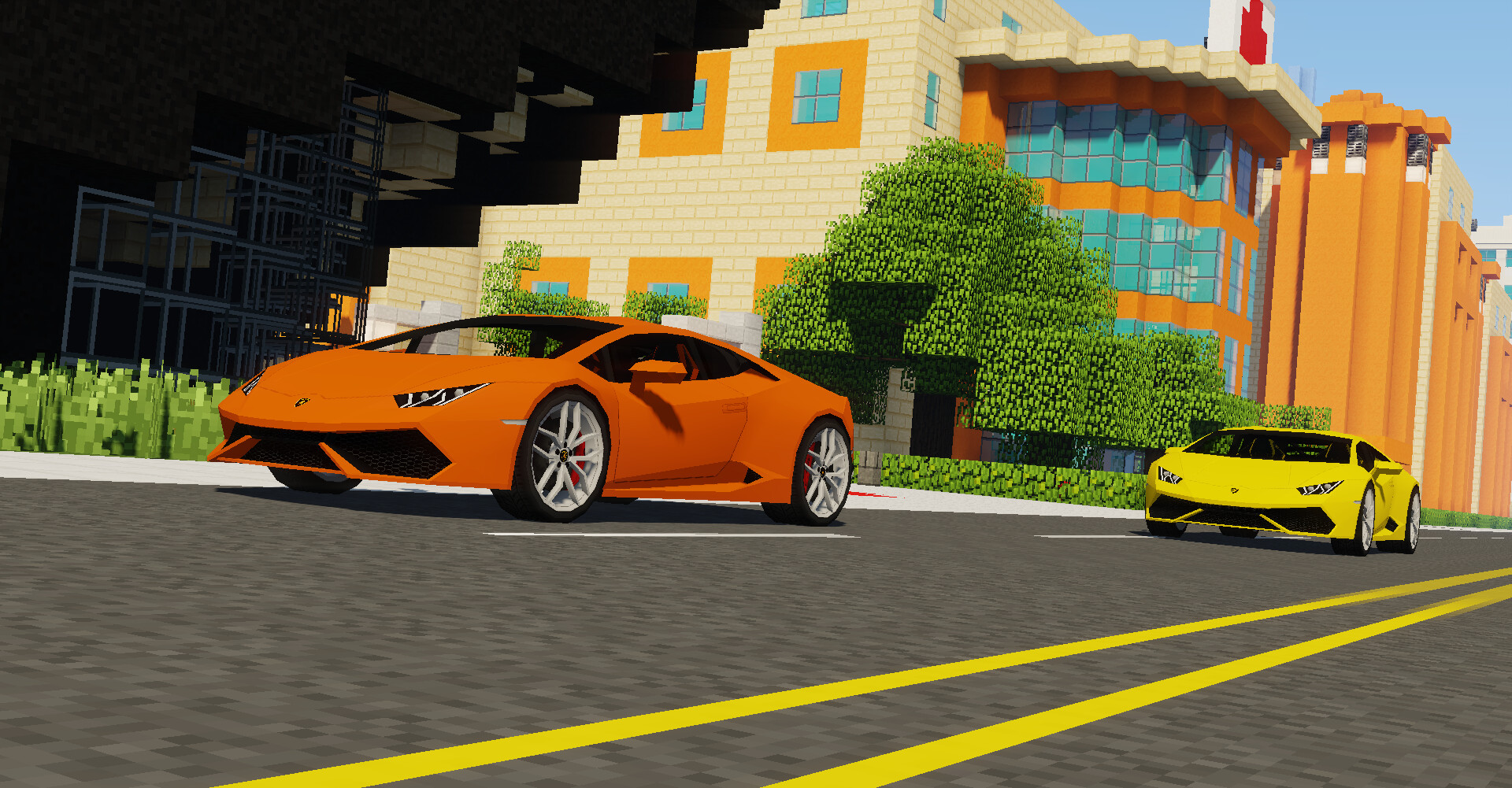 Lamborghini Huracán LP 610-4 | MCHeli Content Minecraft Mod