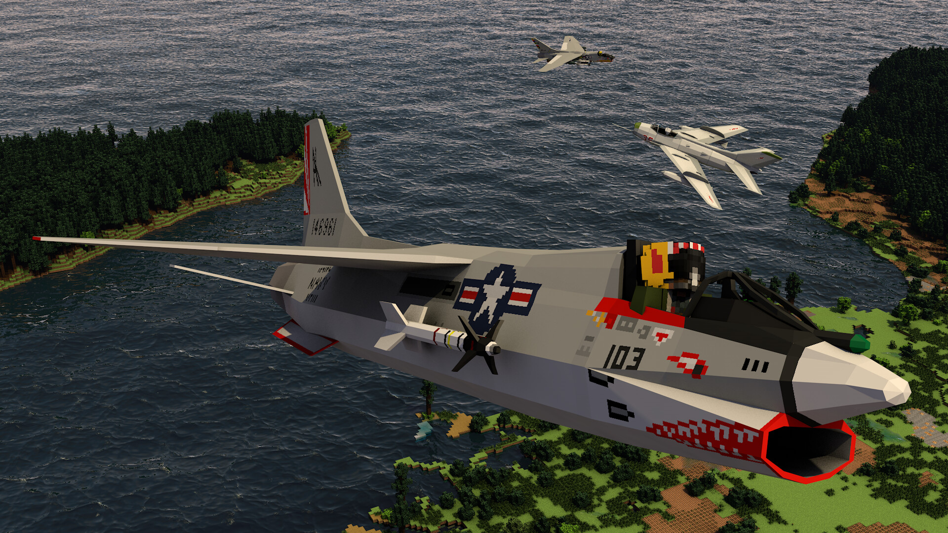 [Flan's] USN Vietnam War Pack 1 (1.7.10) Minecraft Mod