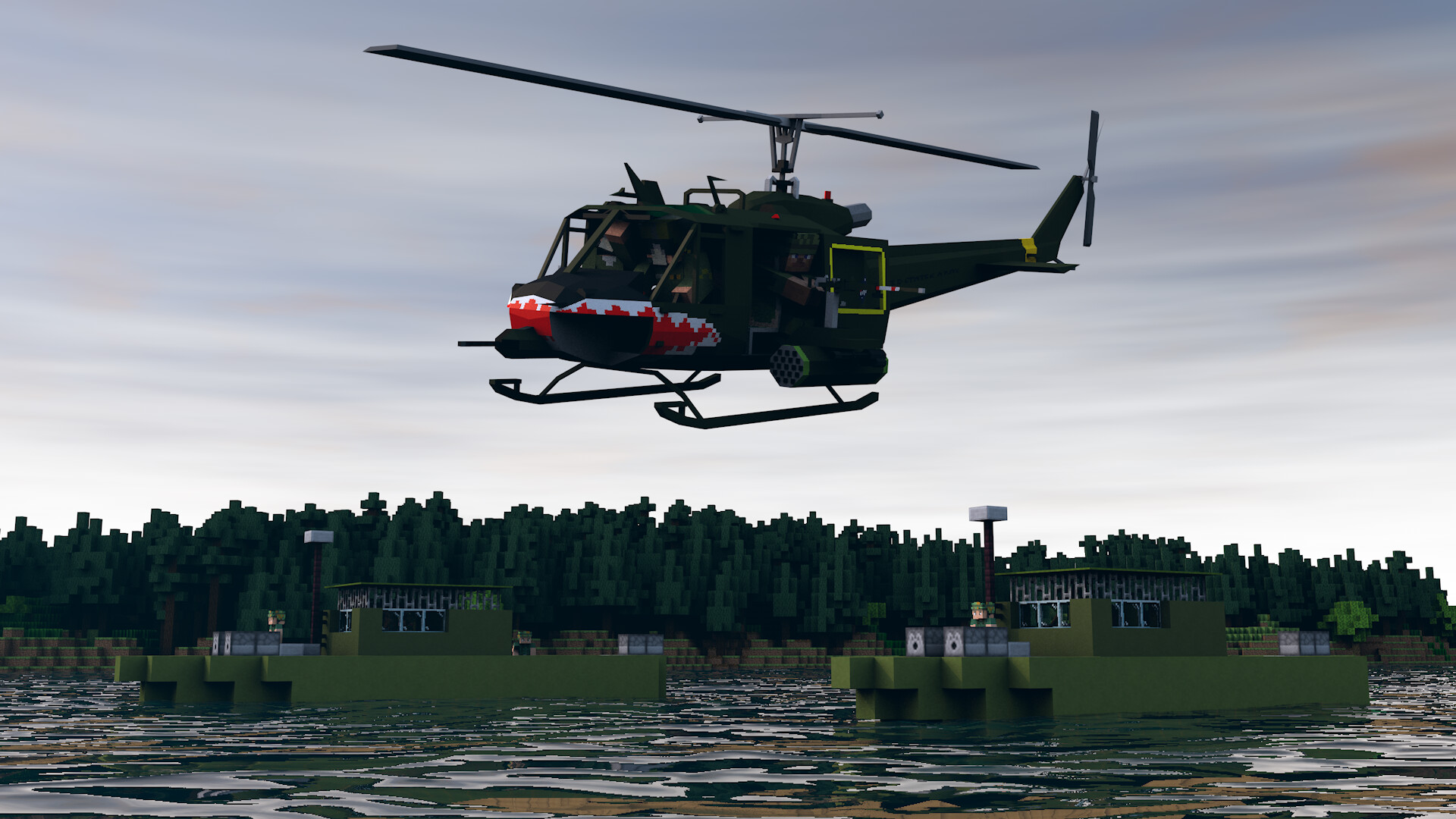 [Flan's] USN Vietnam War Pack 1 (1.7.10) Minecraft Mod