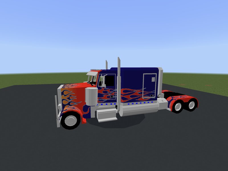 Transformers Optimus Prime VM Minecraft Mod