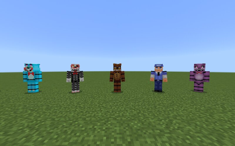 Five nights at Freddy add-on by darkmazeblox.[bedrock edition ...