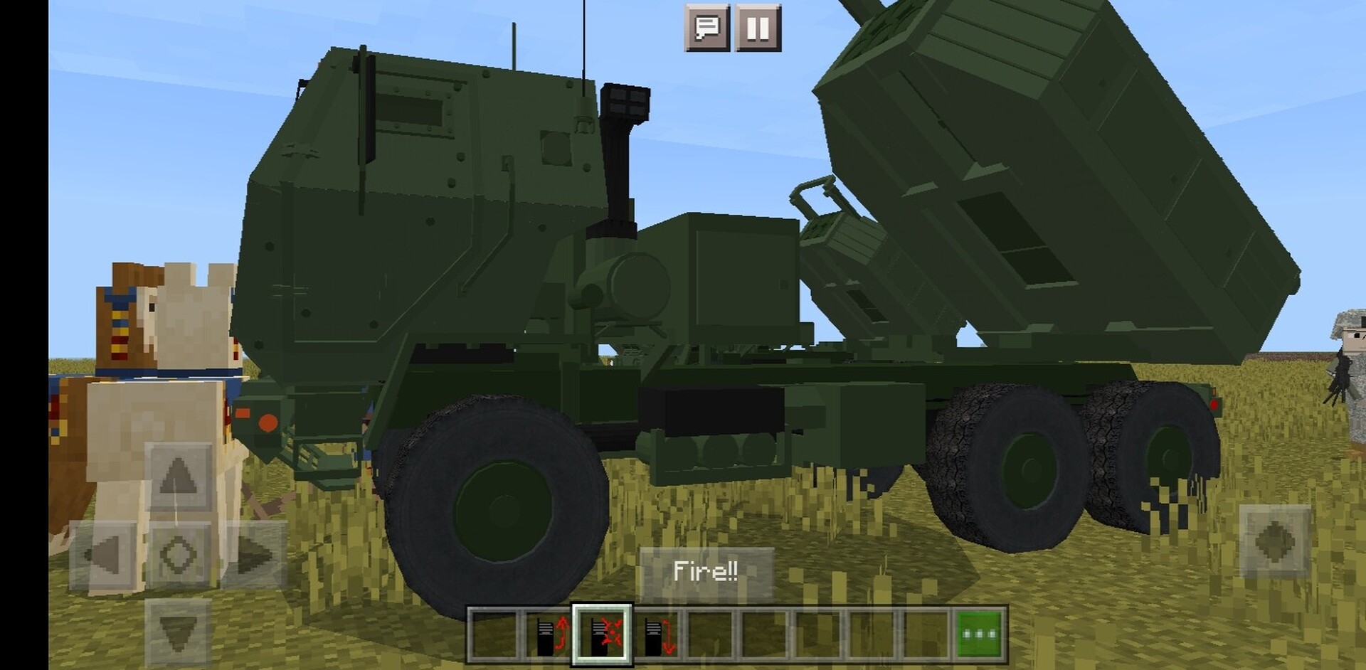 Himars (Realistic Missile System) Minecraft Mod