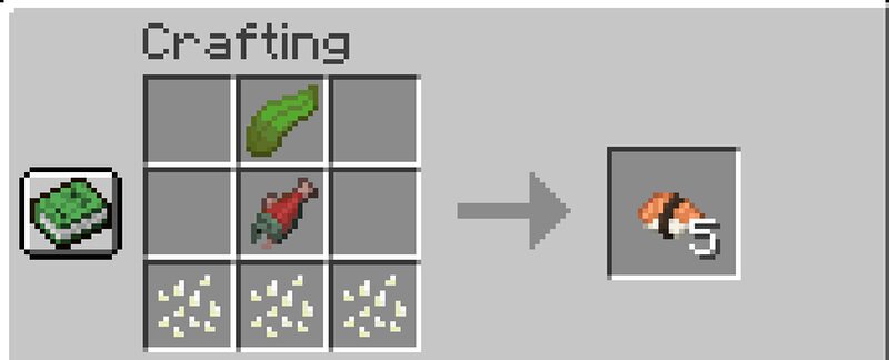 sushi Minecraft Mod