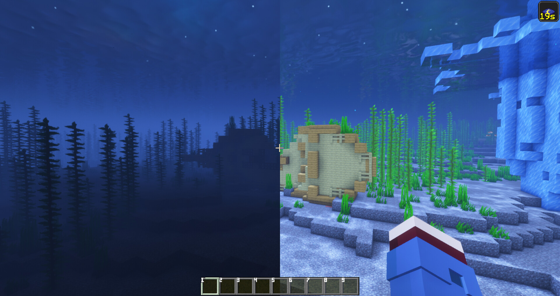 Cat Eyes - Night Vision Toggle Mod (Fabric) Minecraft Mod