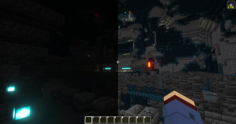 Cat Eyes - Night Vision Toggle Mod (Fabric) Minecraft Mod