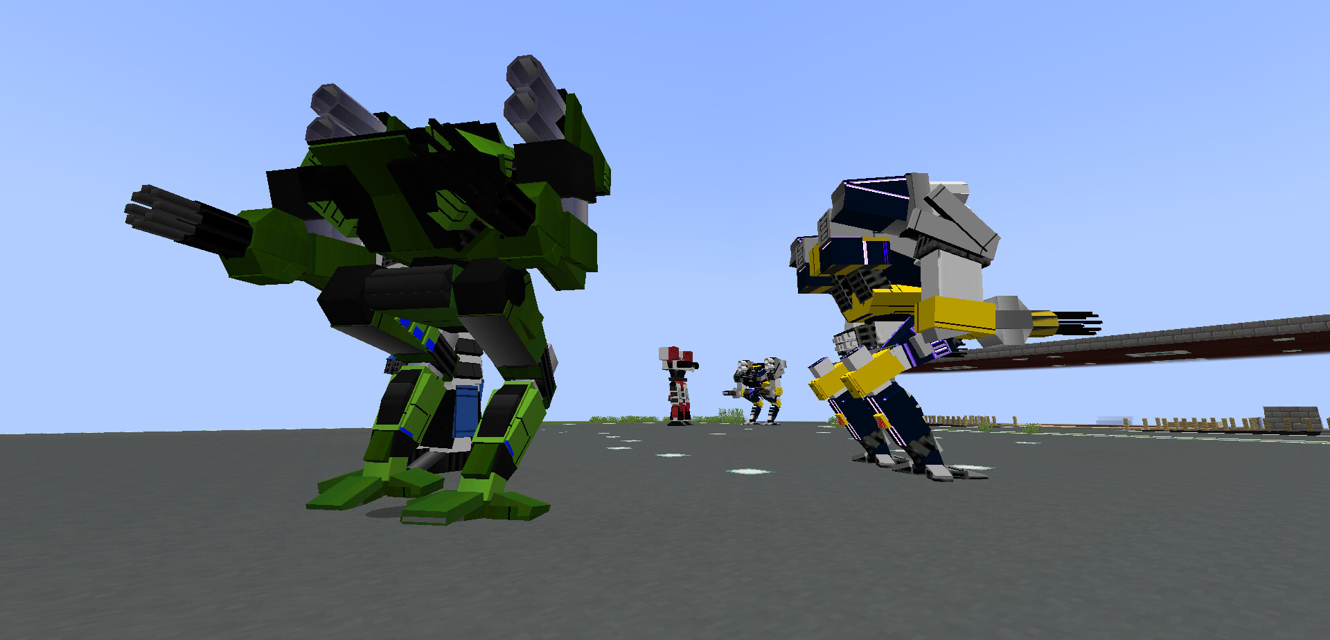 Chronokillers_mechs 1.18.2 Minecraft Mod