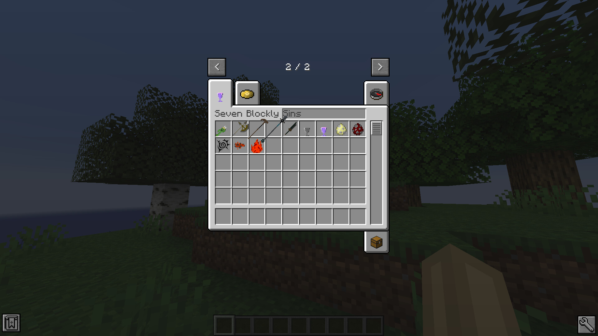 Seven Blockly Sins Minecraft Mod